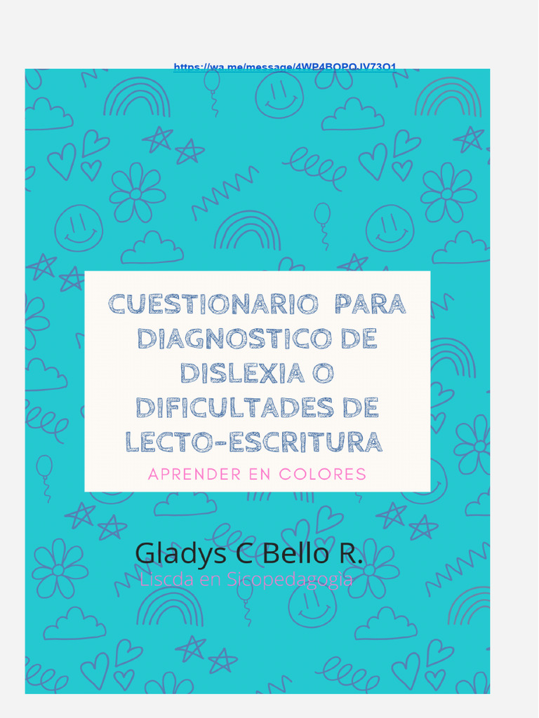 Test de Dislexia | PDF | Dislexia | Aprendizaje