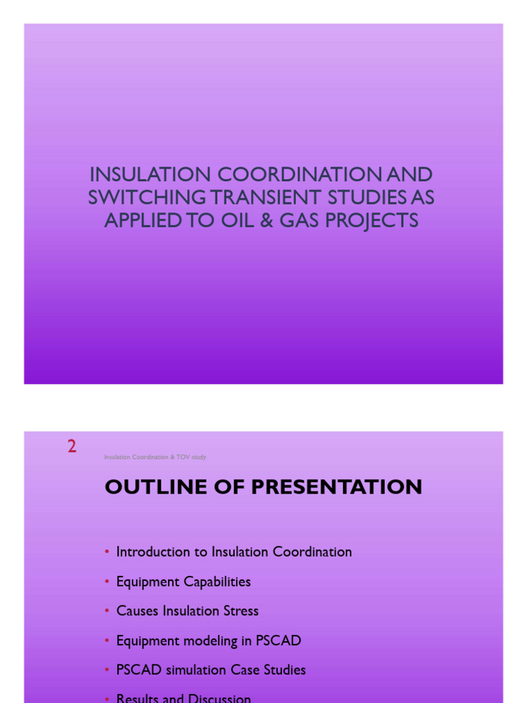 Insulation Coordination Study Report | PDF | Insulator (Electricity ...