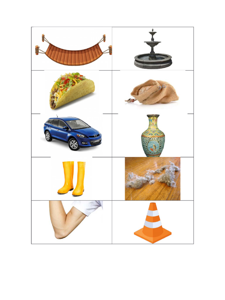 PEFF - Prueba de Evaluación Fonética-Fonológica - Imagenes | PDF