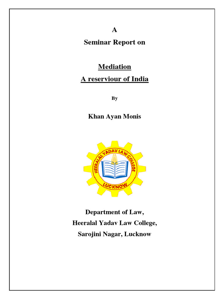 Ayan | PDF | Alternative Dispute Resolution | Mediation