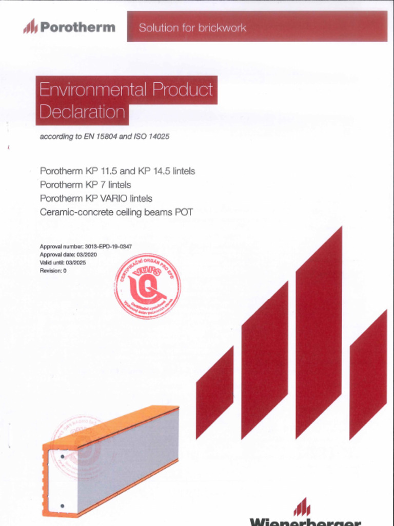 Buiandrugi Si Elemente Planseu - Wienerberger | PDF