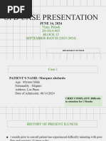 Illness Script for Bladder Cancer Case | PDF | Medicine | Diseases And ...