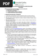 Inscripción Regular Pregrado UNASEC | PDF | Control de acceso | Informática