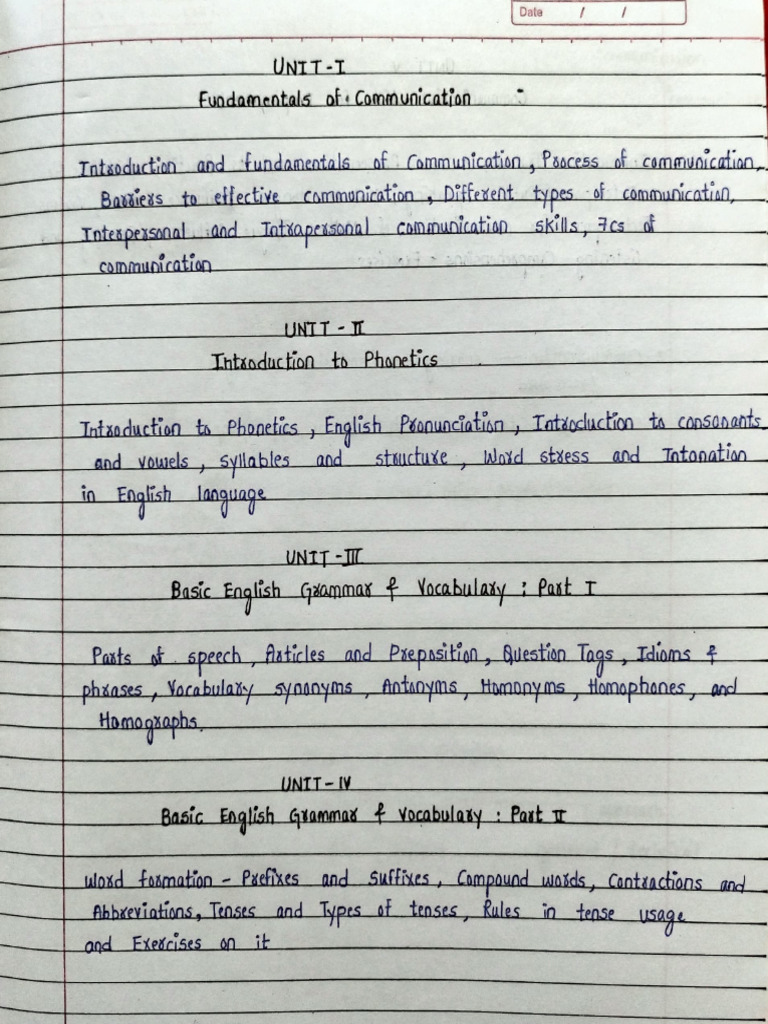 English Notes | PDF | Human Throat | Linguistics