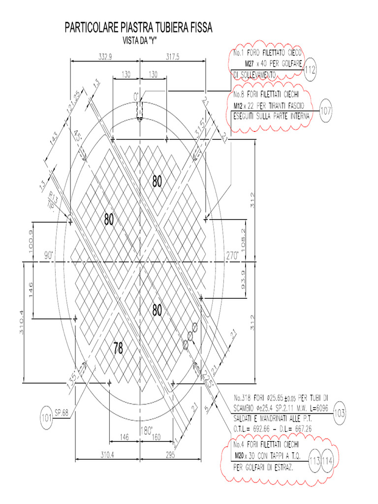 Piastra Tubiera Fissa Rev.1 | PDF