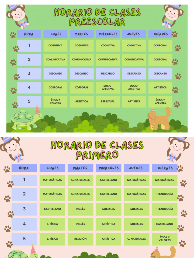 Mper Arch 139642 Horario Completo | PDF | Matemáticas | Aritmética