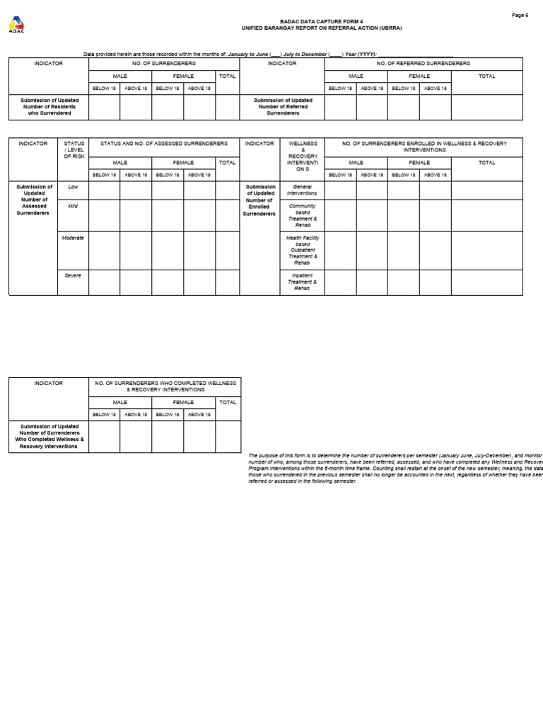 3.1.9. BADAC Form 4 (UBRA) | PDF | Health Care | Clinical Medicine