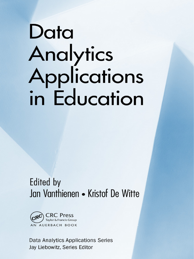 (Data Analytics Applications) Jan Vanthienen, Kristof de Witte - Data ...
