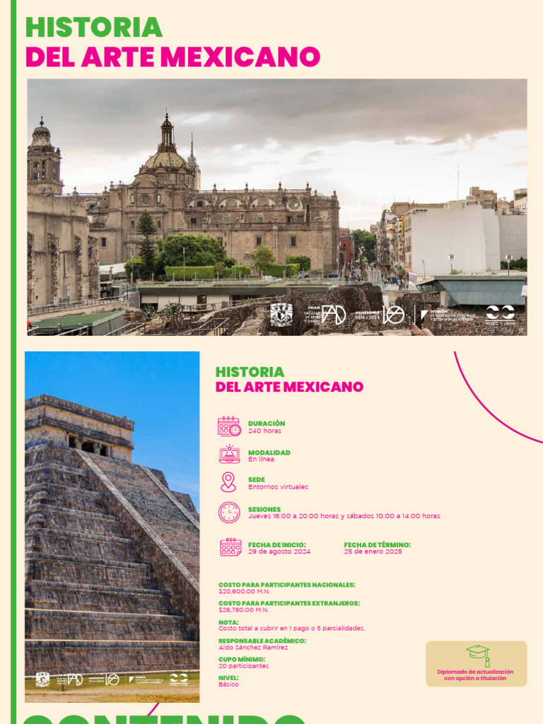 Historia Arte Mexicano 20251 Pdf México Museo