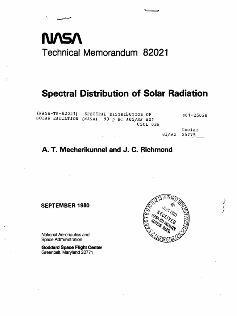 NASA | PDF | Atmosphere Of Earth | Sun