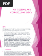 HIV Annex I-A HTS Couselling Form (With Consent Form) | PDF