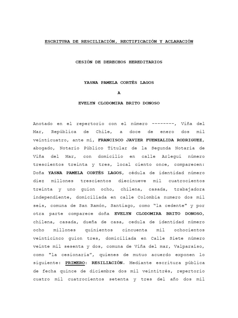 RECTIFICACION | PDF | Derecho