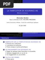 Cours d'Actuariat : Concepts Clés | PDF | Assurance | Actuaire