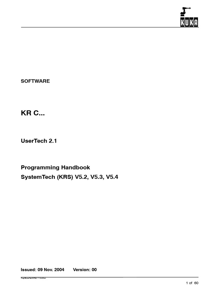 Usertech En Pdf Menu Computing Parameter Computer Programming 