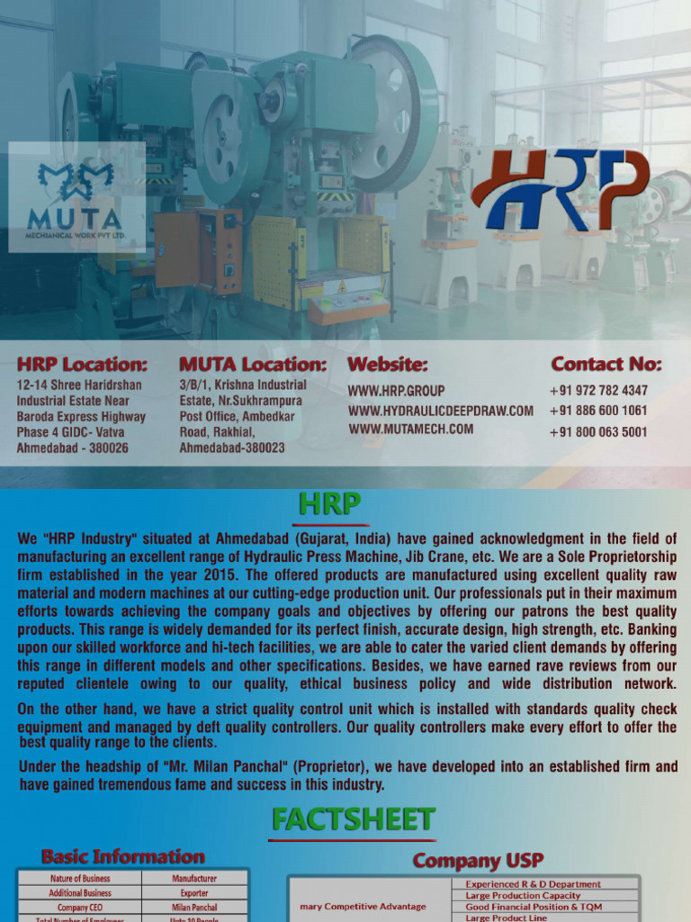 600 Ton Hydraulic Press | PDF