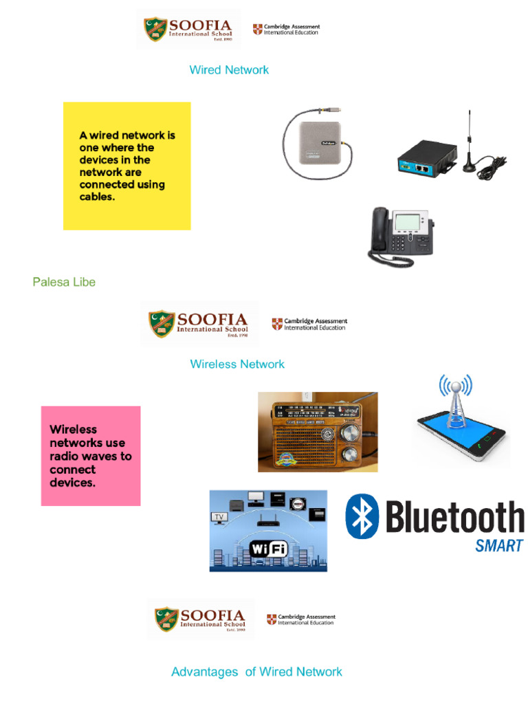 Wired and Wireless Network | PDF