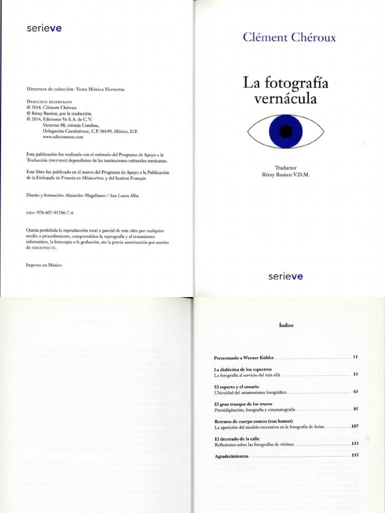 Chéroux - La Fotografía Vernácula | PDF