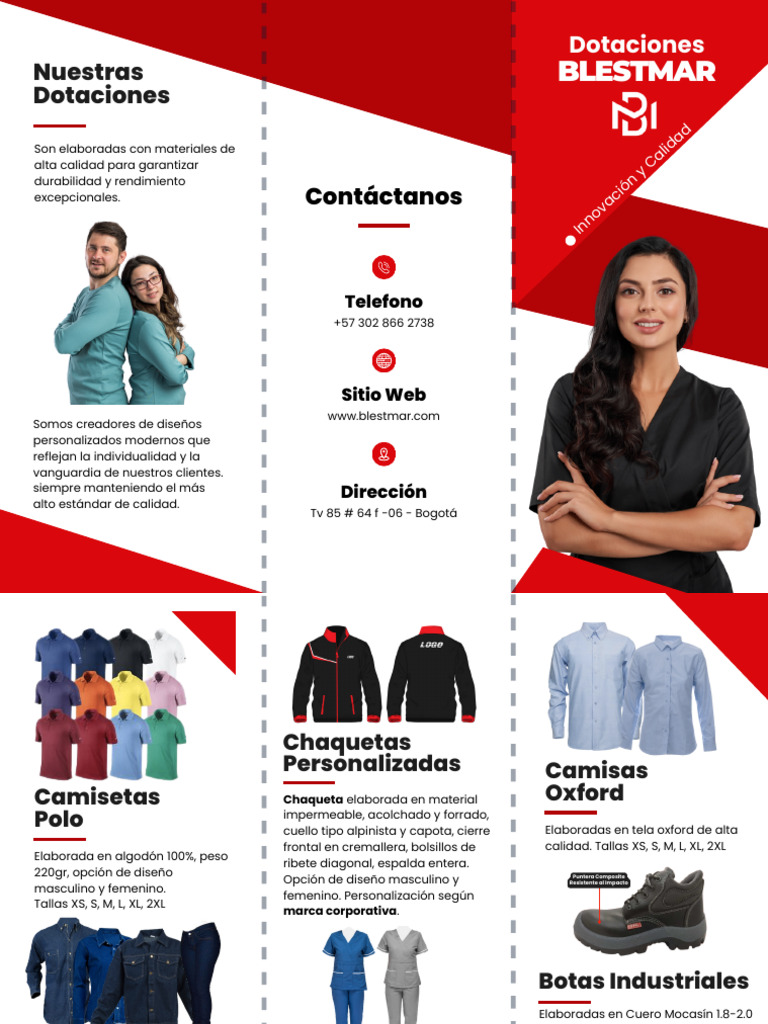 Brochure Dotaciones | PDF | Ropa
