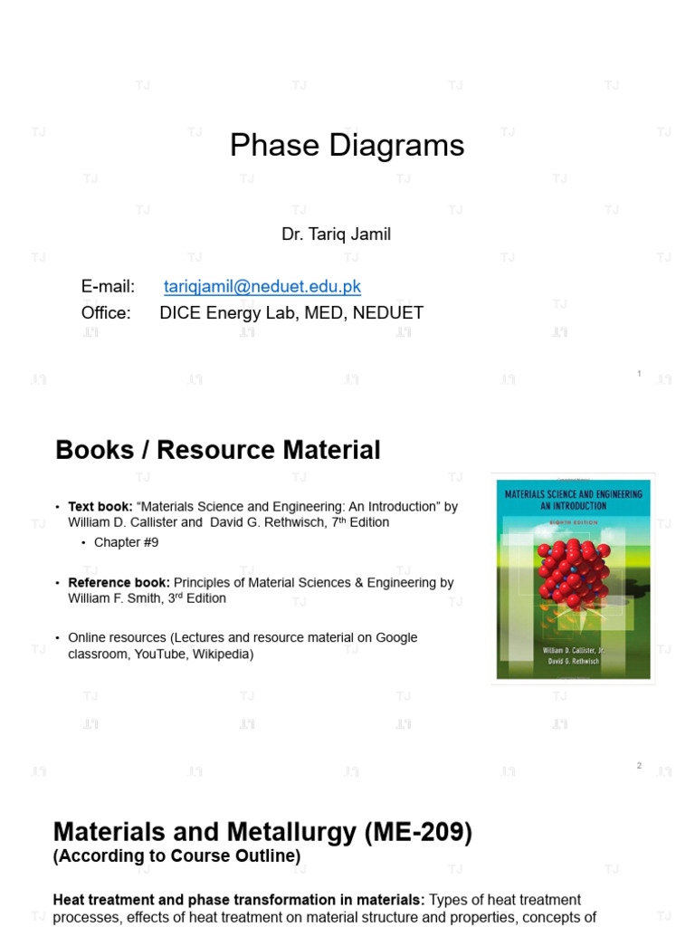 Week6 7 Phase - Diagram | PDF | Phase (Matter) | Solubility