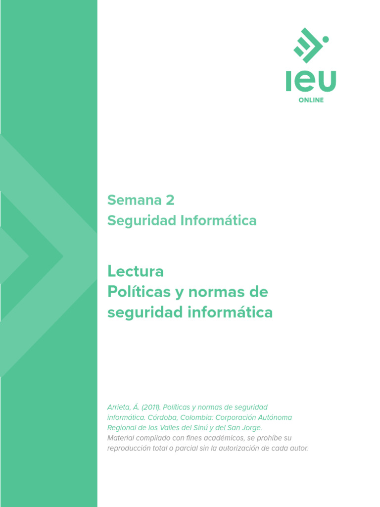 Lecturas base TI | PDF | Seguridad | La seguridad informática