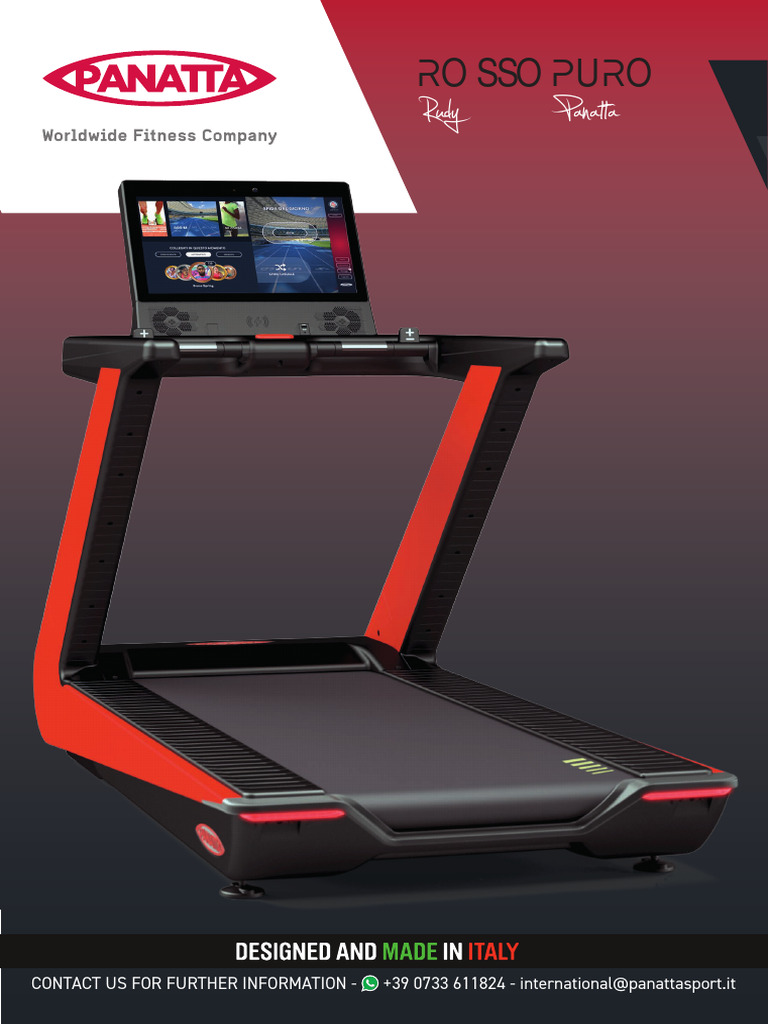 Panatta Brandnew RossoPuro Run en | PDF | Digital Technology | Electronics