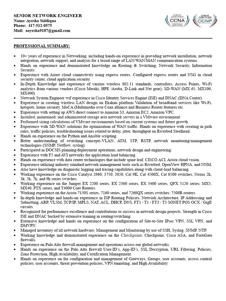 Ayesha - NE | PDF | Computer Network | Virtual Private Network