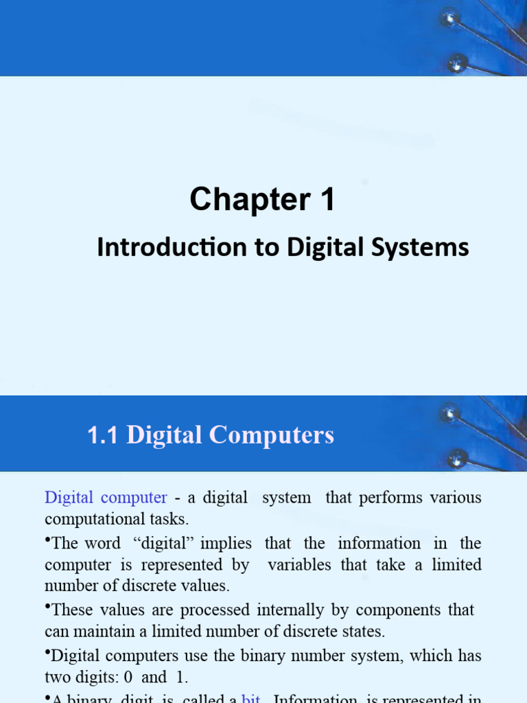 Ch01 | PDF | Central Processing Unit | Computer Architecture