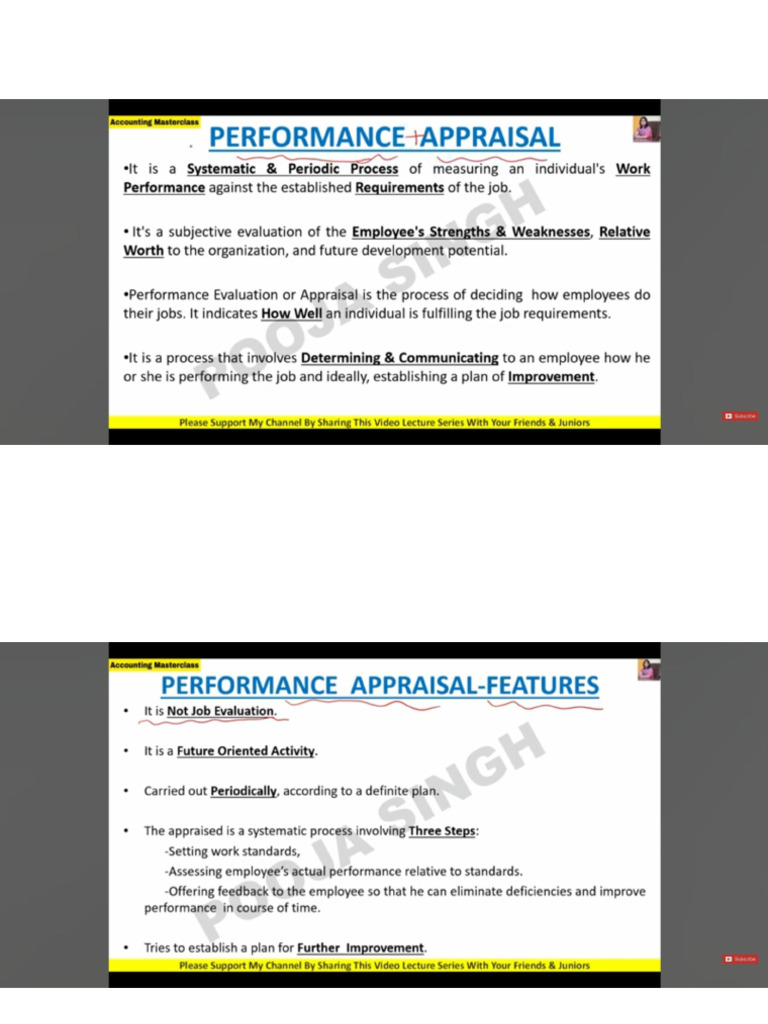 Performance Appraisal Meaning Process and Methods | PDF