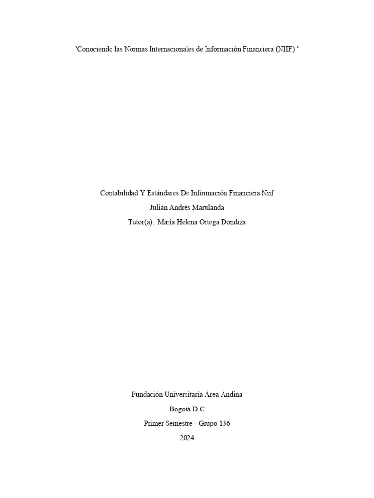 Eje 1 Actividad Contabilidad y Normas Niif | PDF | Contabilidad ... Eje 1 Actividad Contabilidad y Normas Niif | PDF | Contabilidad ...
