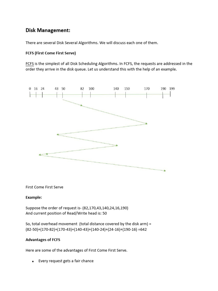 Disk Management | Download Free PDF | Applied Mathematics | Algorithms