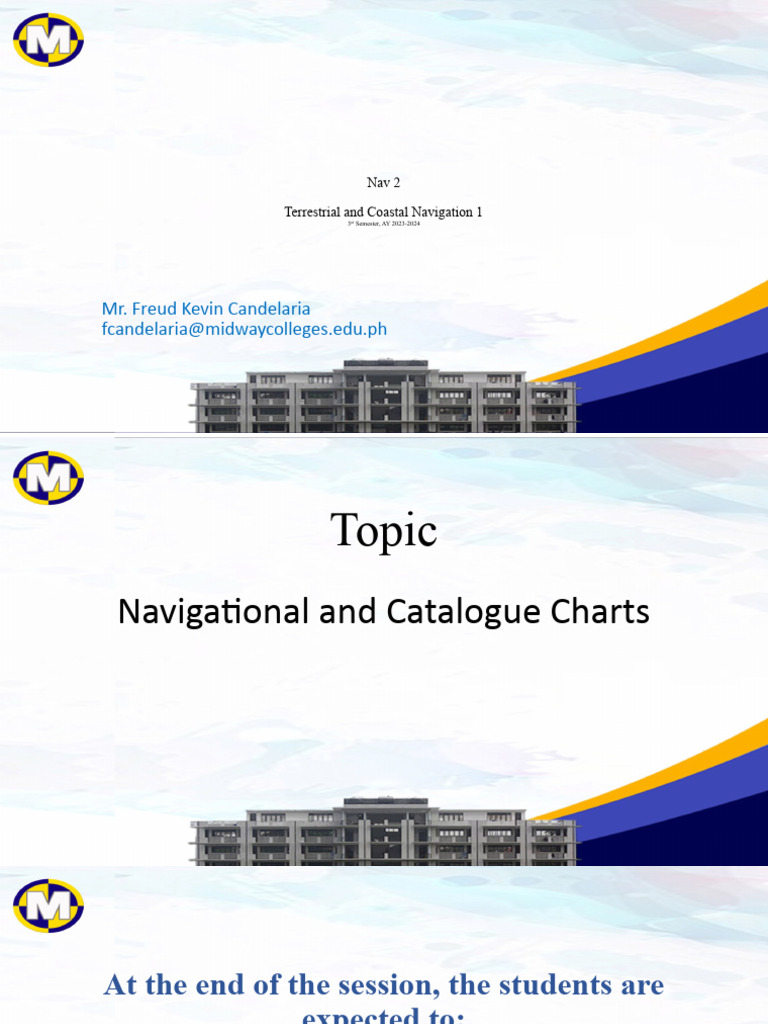 Week 1 - Nautical Charts and Its Classification Aprt 1 | PDF ...