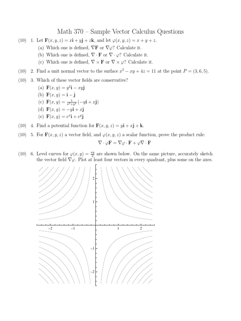 sample-vector-calc-questions | PDF