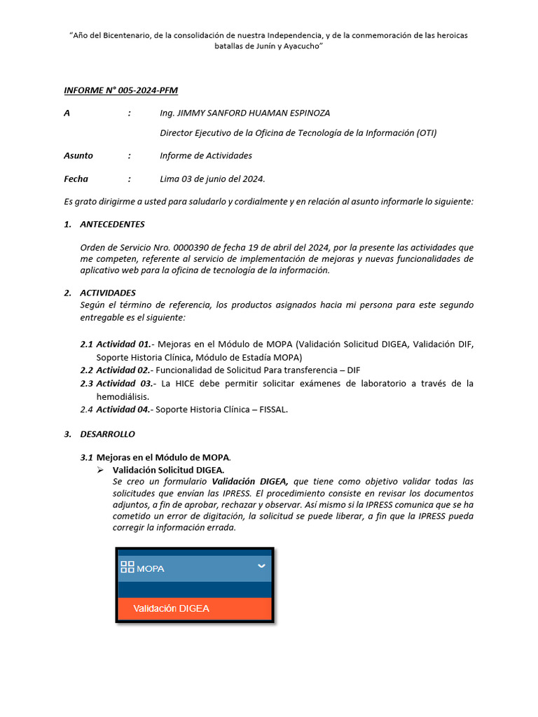 Modelo de Informe | PDF | Informática