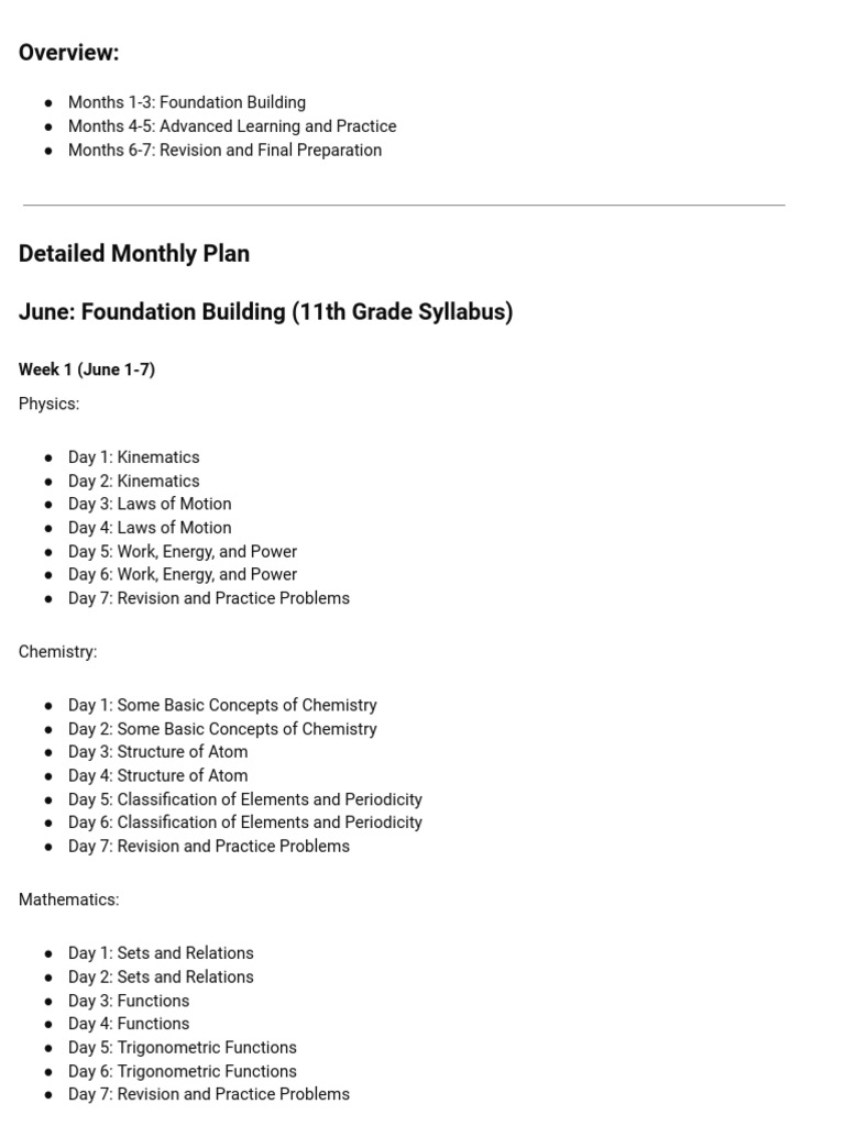 The plan | PDF | Molecules | Physics