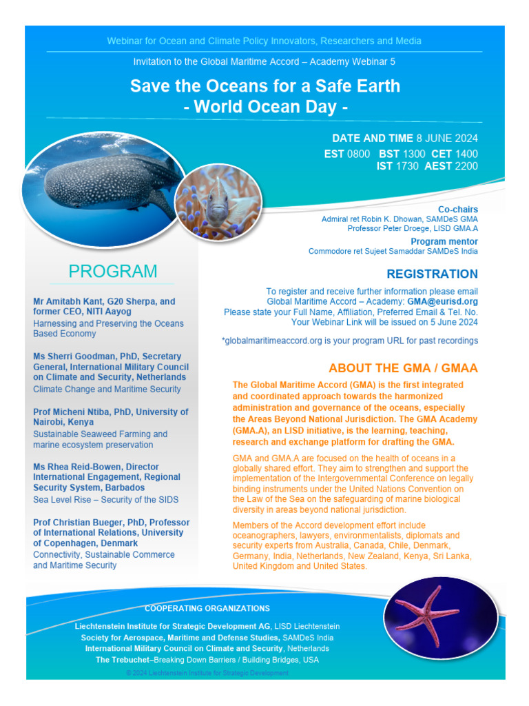 Save The Oceans For Safe Earth | PDF | Earth Sciences