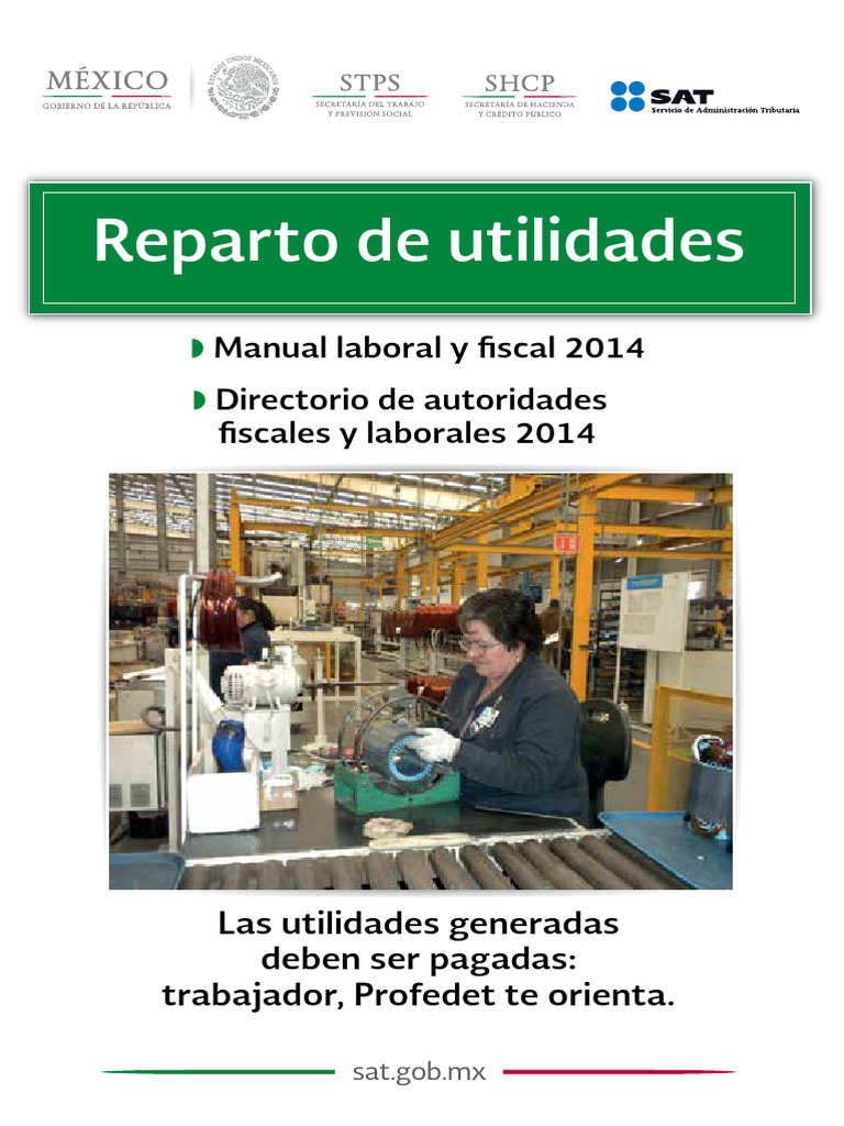 Manual Laboral para El Reparto de Utilidades | Descargar gratis PDF | Impuesto sobre la renta ...