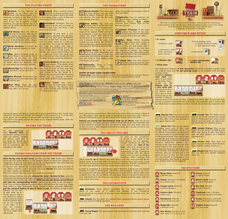 BANG TGTR ENG Rules - WEB | PDF