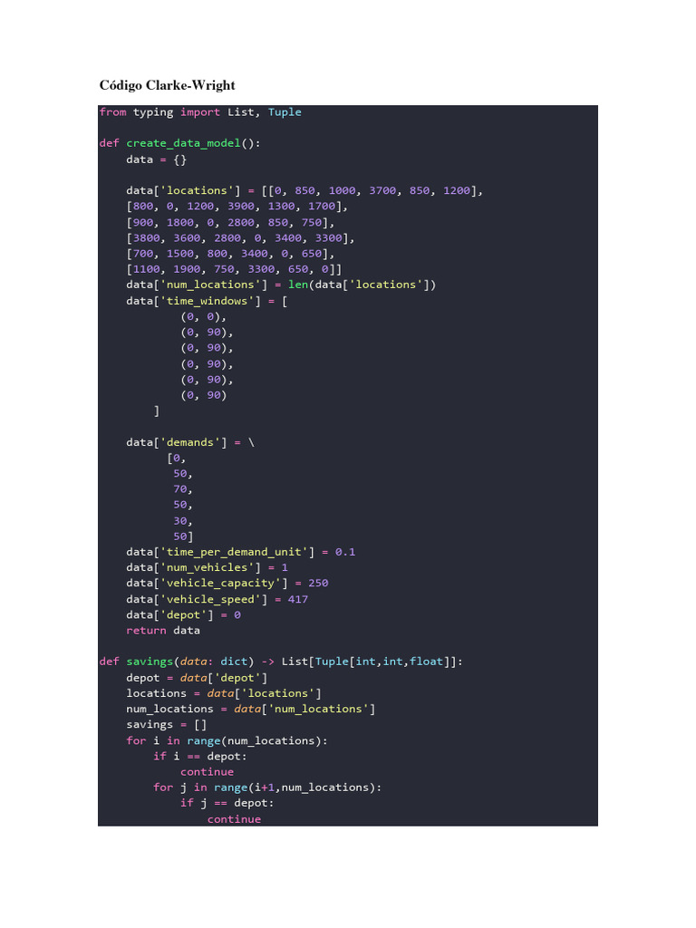 Código Clarke | PDF | Computer Programming | Software Engineering Código Clarke | PDF | Computer Programming | Software Engineering