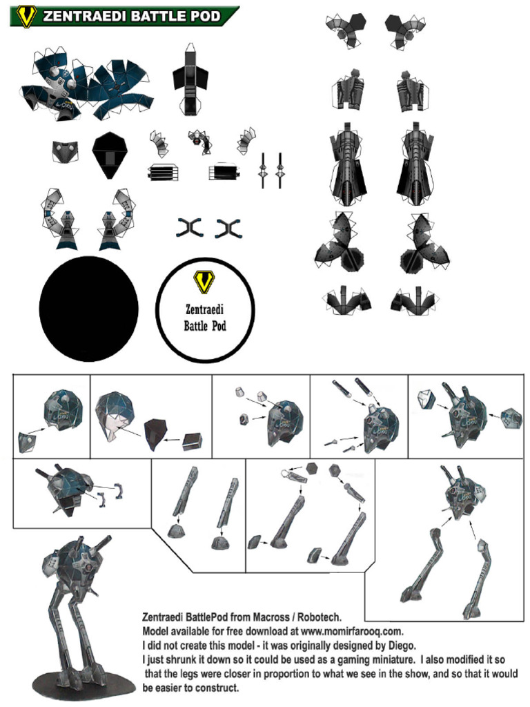 Zentraedi Battle Pod | PDF