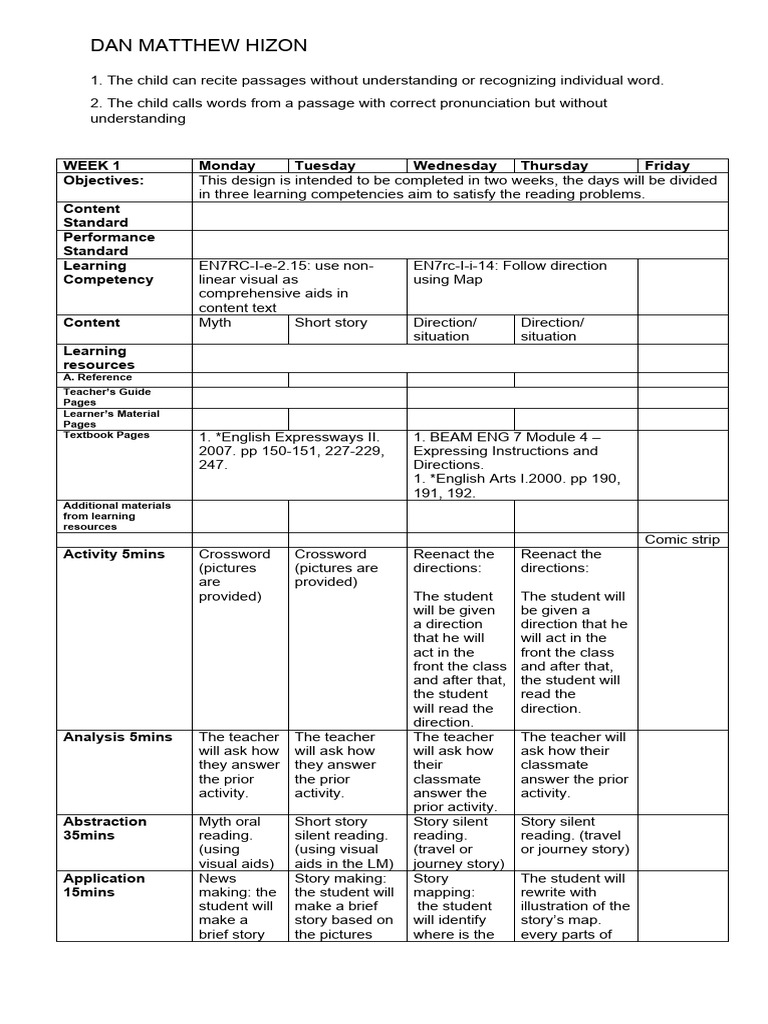 DLL Draft | PDF | Learning | Cognition