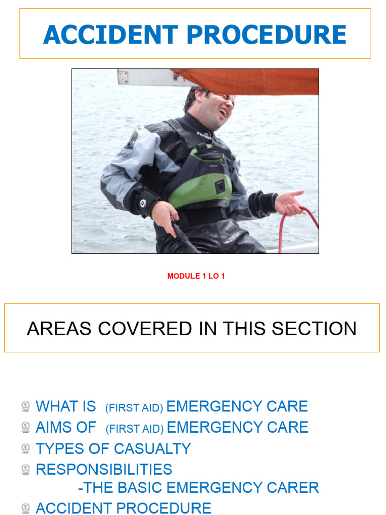 Accident Procedure - AECS | PDF | First Aid | Emergency