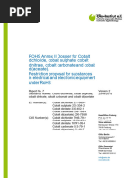 List of Restricted and Declarable Substances For Supplied Articles ...