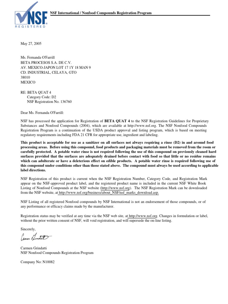 NSF Beta Quat 4 | PDF | Business | Law