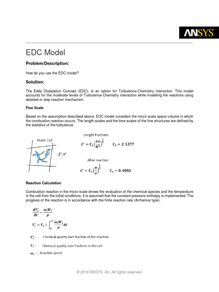 EDC Model: Problem/Description | PDF