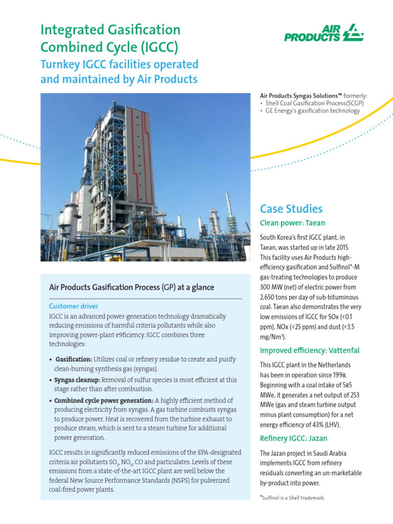 347-19-001-GLB-Combined_Cycle-42700 | PDF | Gasification | Nature