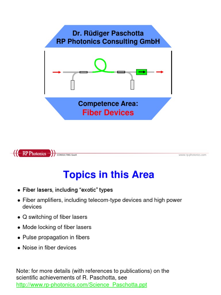 Fiber Devices | Download Free PDF | Laser | Optical Fiber