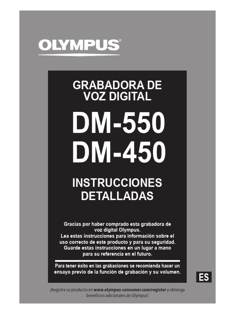 DM-550 DM-450 Um Es | PDF | Mp3 | Informática