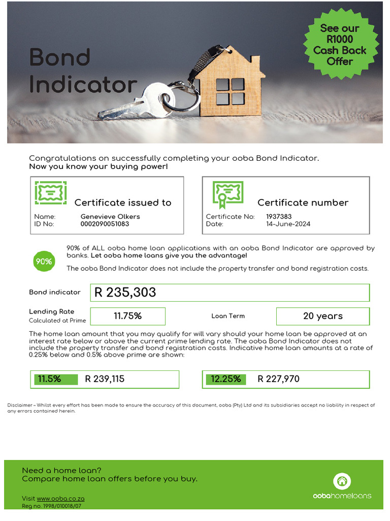 Ooba Home Loan Guide and Benefits | PDF | Bonds (Finance) | Mortgages