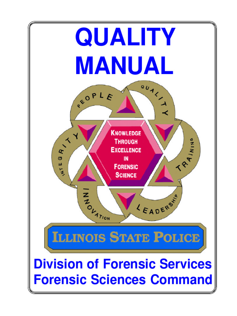 Forensic Services Quality Manual 2023 | PDF | Quality Assurance ...