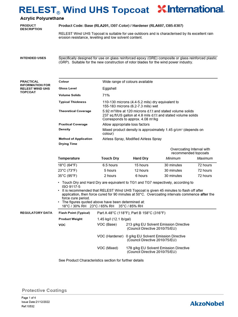 E Program Files An ConnectManager SSIS TDS PDF RELEST Wind UHS Topcoat ...